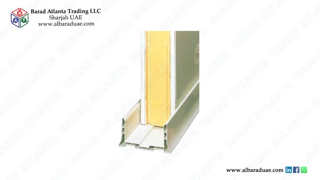 PVC U CHANNEL PROFILE 80MM - Barad Atlanta
