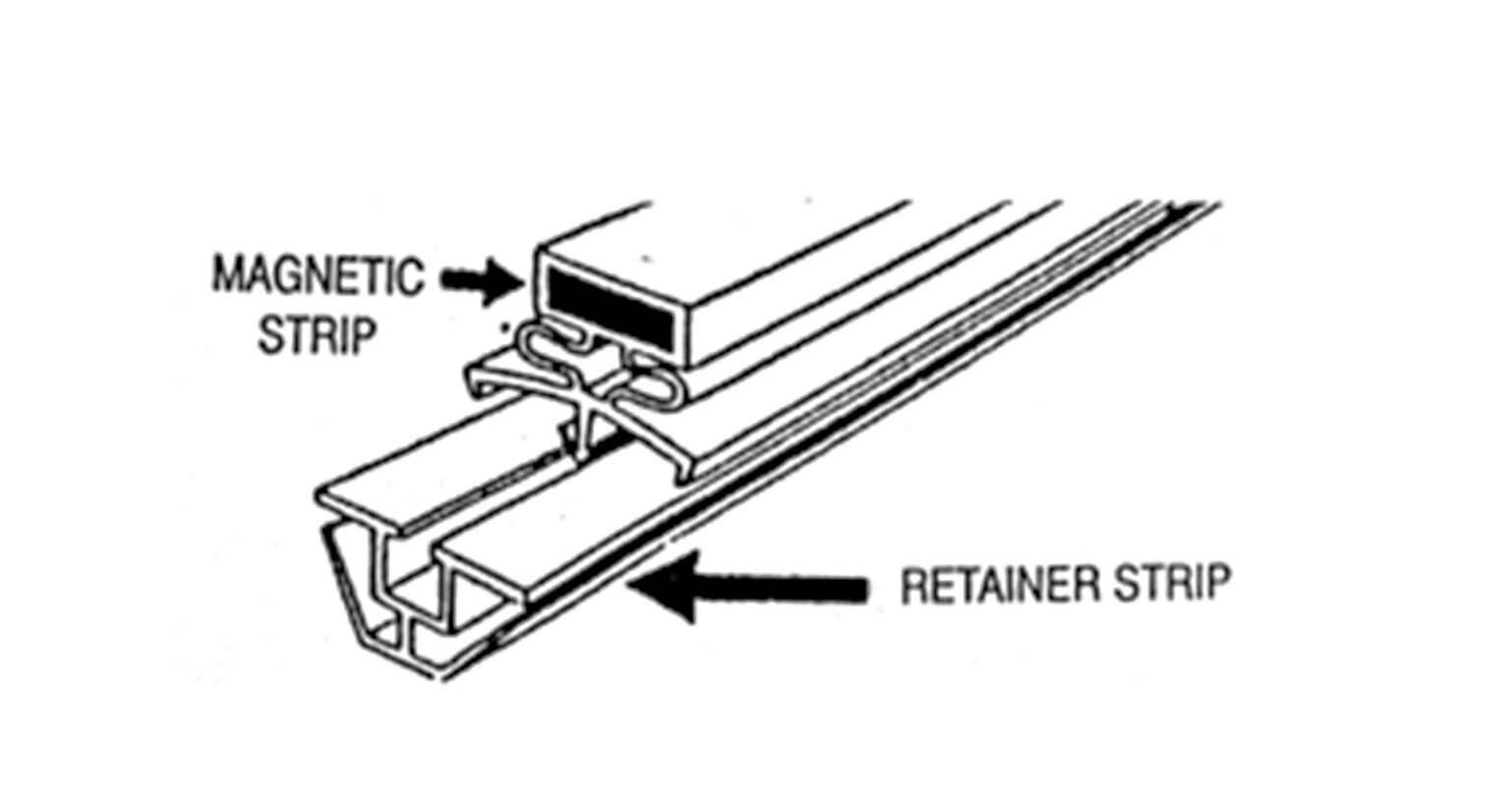 Magnetic Gasket Retainer 8 ft Long RE-437-875 TRICOMP USA - Barad Atlanta